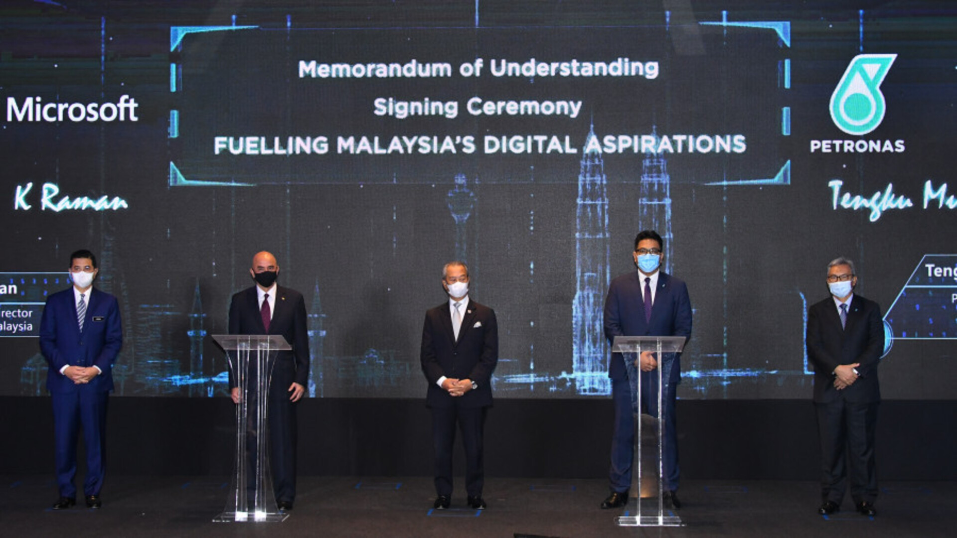 PETRONAS Collaborates With Microsoft In Delivering Malaysia's Digital ...